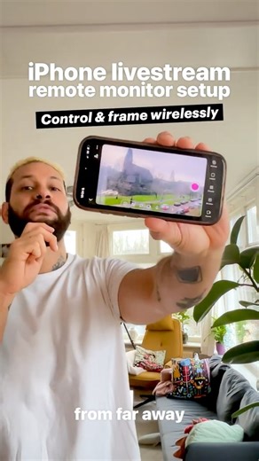 How to monitor and control a livestream from another phone | iPhone livestream remote monitor setup