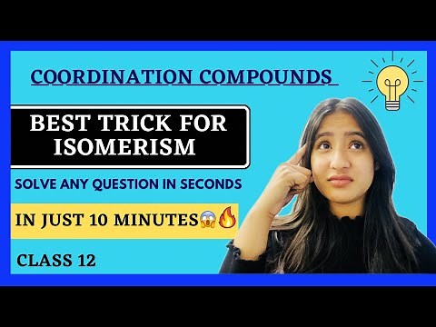 Isomerism | Coordination Compounds | Class12 | ISC/CBSE | Tapur Omar #boardexam2024 #isc #chemistry