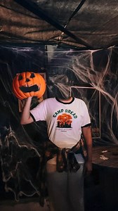 👻 The Headless Camper 🎃 Camp Dread is open Thursday-Sunday till Halloween! 🖤 Join us for a horrifying night of nightmares as you take on Chattanooga's legendary haunt! Tickets available at dreadhollow.com | Dread Hollow