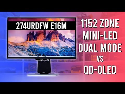 Best 4K Mini-LED for HDR Gaming? - MSI MPG 274URDFW E16M Review
