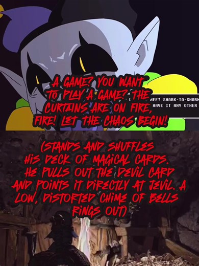 Jevil vs lonsomn jester #vsedit #deltarune #edit #jevil #fyp In Remnant 2, you literally cannot hurt the Jester. He isn't just a boss with high HP; he is a fixed constant in the Index. Jevil’s attacks would just pass through him like he’s not even there. The Jester uses Infinite Math to warp reality. If Jevil tries his