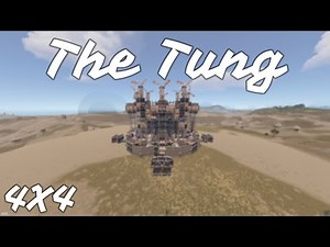The Tung - 4X4 - Insane Small Group Base - Online Raid Tank - Rust Base Designs 2025