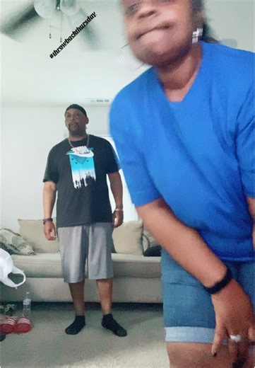 Back in 2022, when I taught my hubby #sameole2step #linedance 💃🏽🕺🏽 #couplegoals #husbandandwife #soullinedancing #linedancersoftiktok #themorgans💋🖤 #chesapeake757 #757tiktok