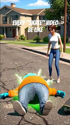 "EVERY SKATE VIDEO BE LIKE" - Alien Tried to Skate… Then Ascended to Heaven 💀🛹