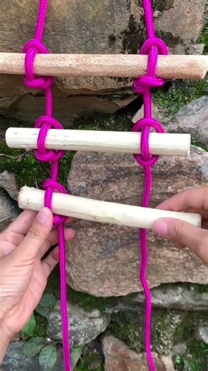 Perfect Ladder Knot in 1 Minute | Rope Knot Trick