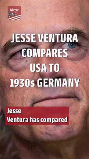 "In third-world countries, they have the military doing the police work in the cities when you walk around" - Former Minnesota Governor Jesse Ventura #politics #ICE #WWE | Mirror US