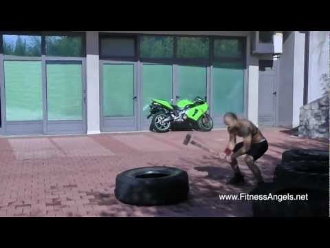 10 Exercises With a Sledgehammer: Sledgehammer Fitness Training