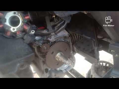 RUSI RAPID 150 BENDIX DRIVE STARTER REPAIR.