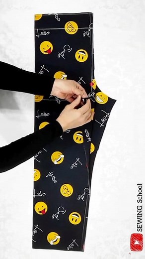 9.2K views · 141 reactions | How to sew/very easy trouser cutting and elasticity | Sewing School | Facebook