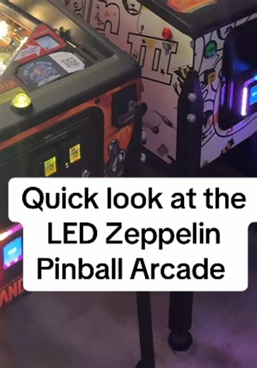 Vintage vibes loud riffs 🎶 Check out the Led Zeppelin pinball at FunStop Berlin NJ! #ArcadeFinds #PinballLife #LedZeppelinForever #FunStopNJ #GameOn @FunStop Arcade