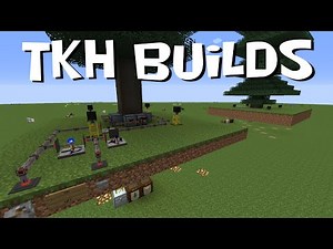 Non Powered Automatic Tree Farm for 2x2 Trees (MC 1.7.10)