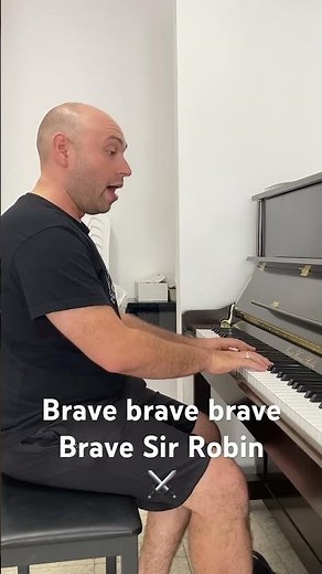 Brave Sir Robin from Monty Python and the Holy Grail #montypython #flyingcircus #holygrail #comedy