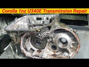 Toyota Corolla 1Nz Automatic Transmission U340E complete overhaul ‪@autogeartech9436‬