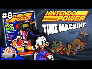Nintendo Power Time Machine #8 | Duck Tales | Dragon Warrior | NES Magazine Review