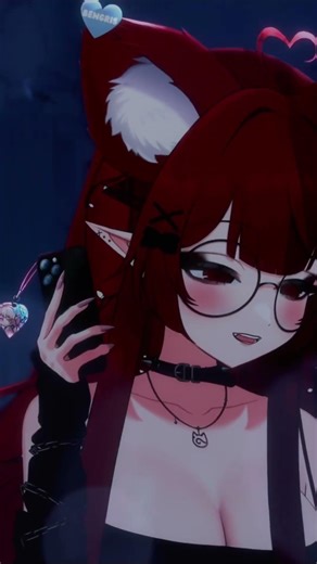 ASMR Ear Cup Taps【Vtuber | VRChat】 #ASMR #Shorts