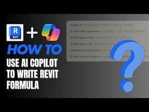 Revit How-To Use AI Copilot to Write Revit Formula