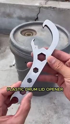 7.1K views | Bucket Opener Wrench Practical Lightweight Multipurpose Stainless Steel Paint Can Lids Remover for Industrial Workshop Home | The Vintagent | Facebook
