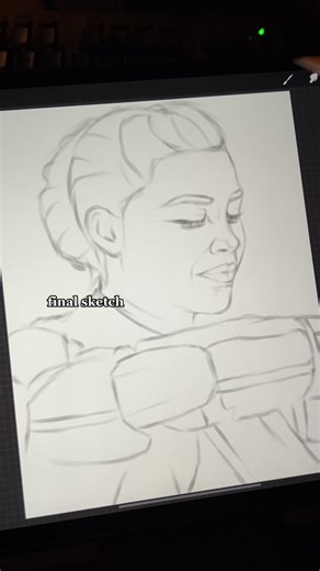 yelena step by step ✍🏻 #fyp #art #digitalart #procreate #yelenabelova #blackwidow #florencepugh