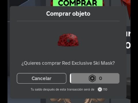 Free UGC Limited | Red Exclusive Ski Mask #185 | Roblox Join & Claim