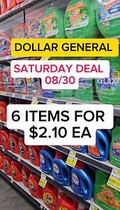 Get 6 items for $2.10 ea this Saturday #savingmoney #savingmoneytips #couponing | Ivanna Savings