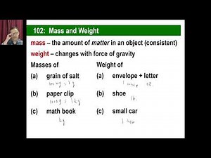 Saxon Math - 76 (4th Edition) - Lesson 102: Mass and Weight