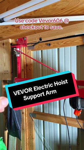 VEVOR Electric Hoist Support Arm Features and Benefits