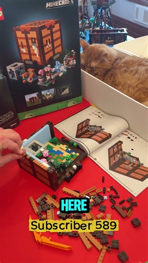 The Lego Crafting Table, One subscriber is One Block | PART 589