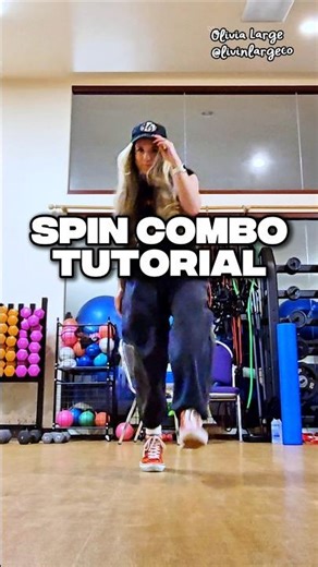 Dance Spin #tutorial #shuffledance #dancetutorial