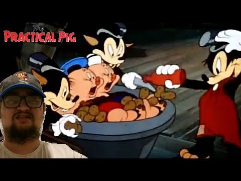 Silly Symphony - The Practical Pig (1939) - First Time Watching: Can Brains Beat the Big Bad Wolf?
