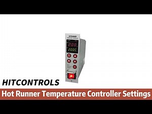 Hitcontrols v037-Hot Runner Temperature Controller Working #hotrunner #injectionmolding