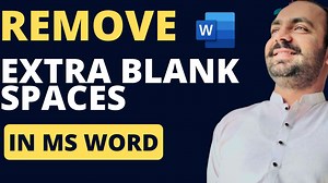 54 reactions · 16 shares | How to Remove All Extra Spaces in between Words in MS Word | Trick and click | Facebook