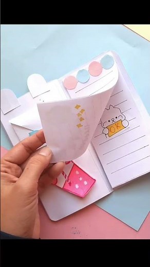 diy notebook | school supplies | #shorts #youtubeshorts