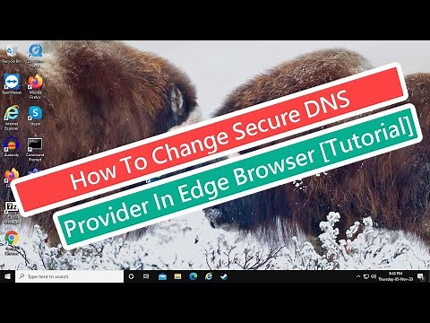 How To Change Secure DNS Provider In Edge browser [Tutorial]