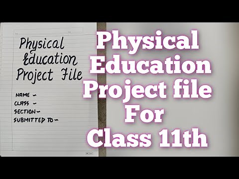 Physical Education || Practical file || Class 11th || Badminton/Tennis game rules || Project file
