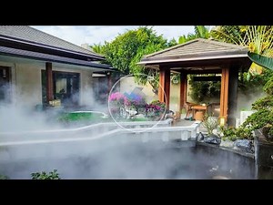 The Patio Mist Cooling System You Need This Summer | Nebufly Misting Systems