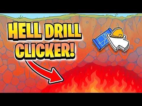 An Incremental Mining Game Where You Have To DRILL TO HELL!