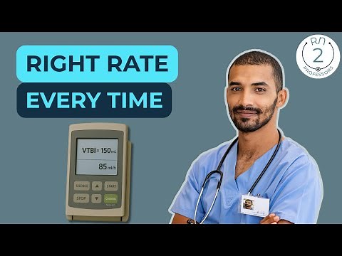 Master IV Flow Rate Dosage Calculation