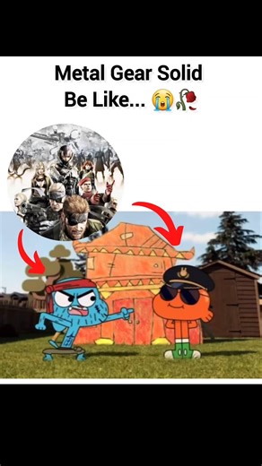 Metal Gear Solid In a Nutshell 💀🥀 #shorts #gaming #mgsdelta #mgs #snakeeater #kojima