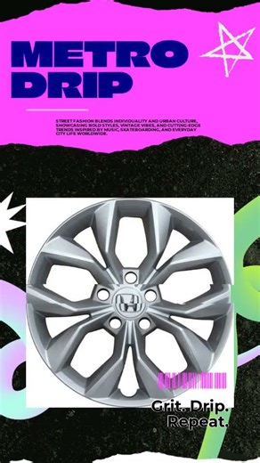 2023 - 2025 Honda CRV CR-V OEM Hubcap / Wheel Cover 17 Inch 17" H55105 #447333A0A02