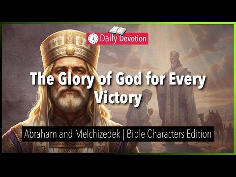 January 27: The Glory of God for Every Victory - Abraham and Melchizedek - Genesis 14:18–20