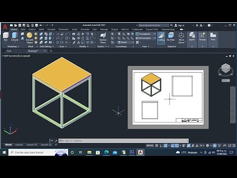 3D to 2D drawing in minutes in AutoCAD, Solprof command