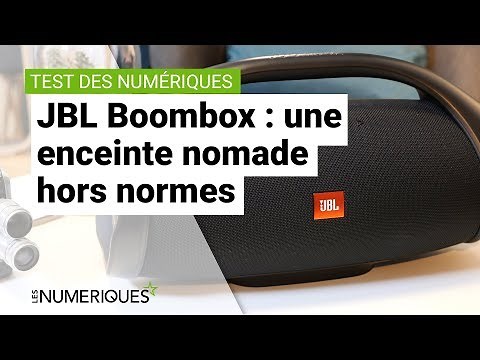 Test de la JBL Boombox: une enceinte nomade hors normes !