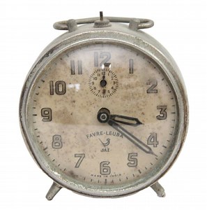 Vintage Favre-leuba Jaz Alarm Clock: Rare Collectible (needs Repair) - Etsy