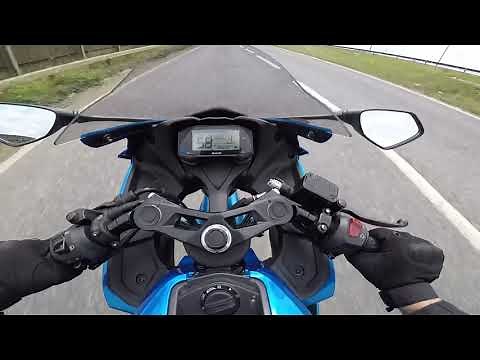 Suzuki GSX-R125 Top Speed Run
