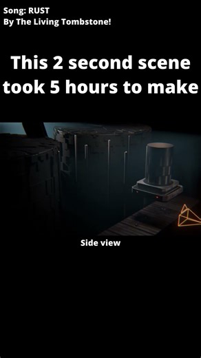 Different views of another little scene out of "Rust"(by ‪‪@TheLivingTombstone‬) fan animation :P