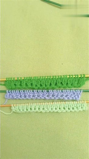 Easy Cast on Knitting Stitches/Beautiful Stylish Border Design for shawls, Sweater #shorts #diy