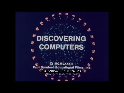 1982 COMPUTER TECHNOLOGY FILM "DISCOVERING COMPUTERS" EARLY PERSONAL COMPUTERS 59054