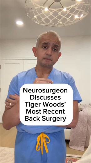 6.4K views · 106 reactions | Tiger Woods recently underwent his seventh back surgery. We wish him a speedy recovery and look forward to seeing him return to the golf course soon. #tigerwoods #backsurgery #surgery #golf | Jagannathan Neurosurgery | Facebook