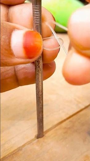 Stronger Than It Looks - Tied with Clear Thread!