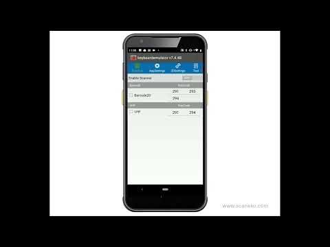 How to set up the MC50 Barcode Scanner